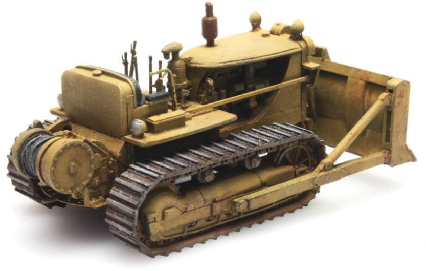 Bulldozer D7 Civil 1:87 Resin Kit, Unpainted - John Ayrey Die Casts