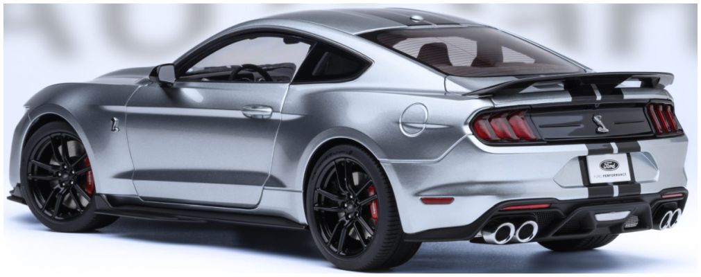 Ford Mustang Shelby GT500 Iconic Silver - John Ayrey Die Casts