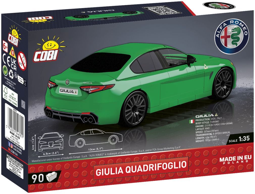 Alfa Romeo Gulia Quadrifoglio 100 KL. - John Ayrey Die Casts