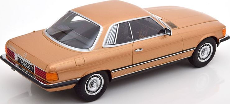 Mercedes 450 SLC C107 Gold Metallic 1973 - John Ayrey Die Casts