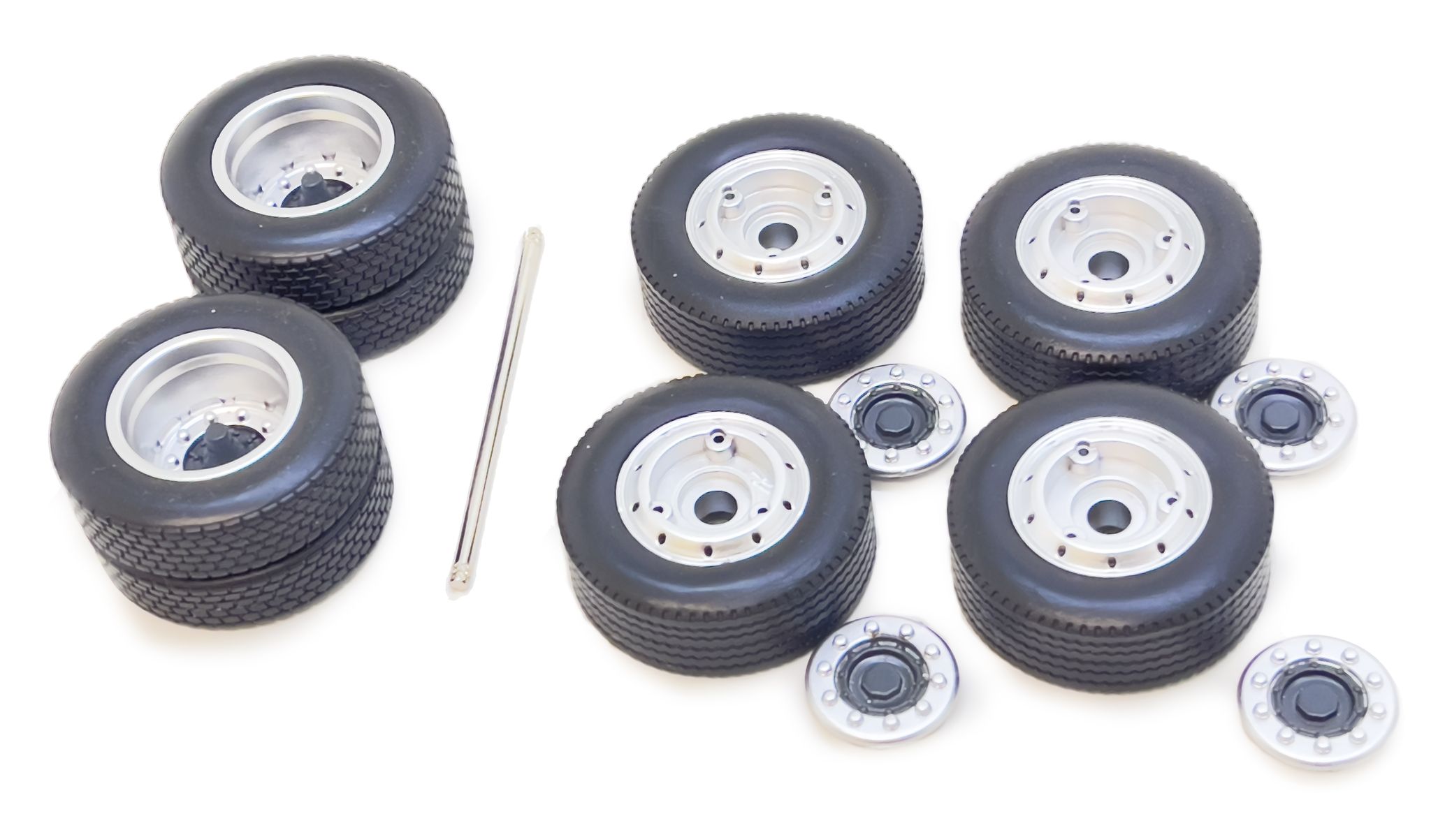 Scania Wheels, Rims, Caps and Axle Set - John Ayrey Die Casts