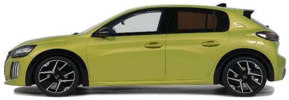 Peugeot E-208 GT Jaune Agueda 2024 - John Ayrey Die Casts
