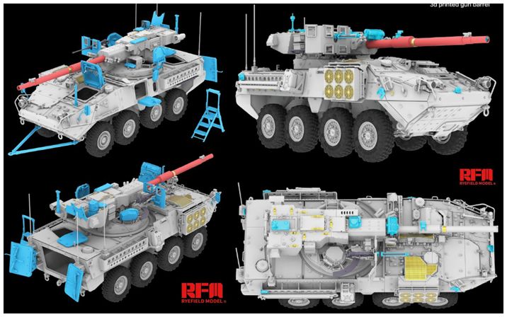 M1128 MGS Stryker After 2010 Multiple Integrated Laser Engagement ...