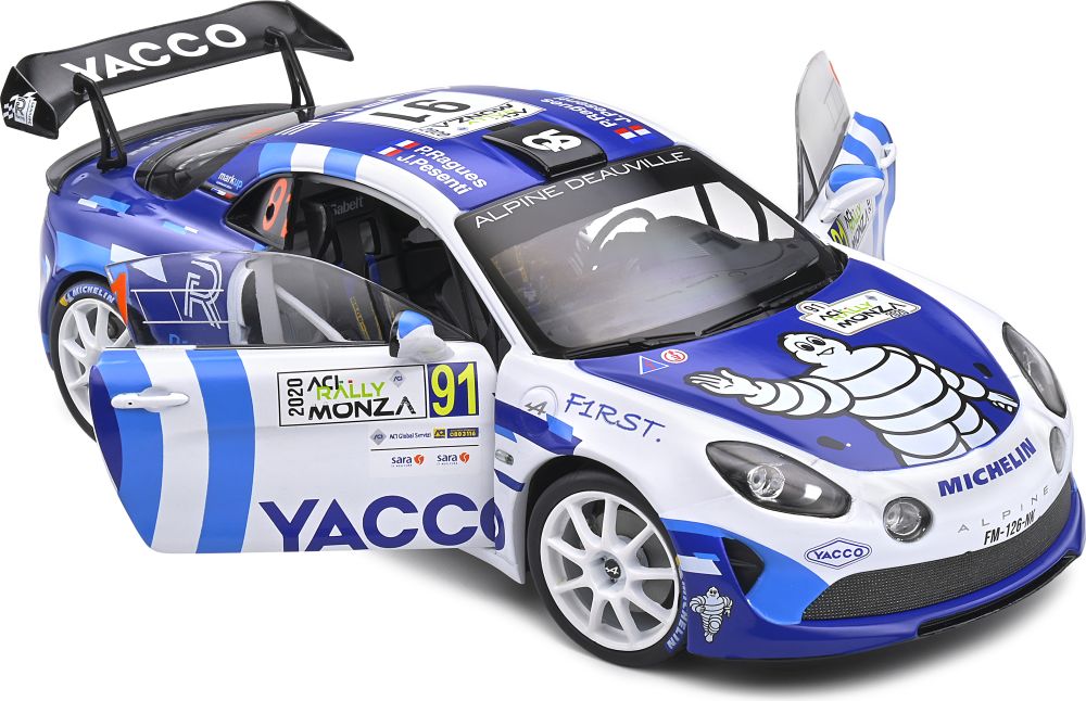 Alpine A100 Rally 2020 Rally Monza #91 - John Ayrey Die Casts