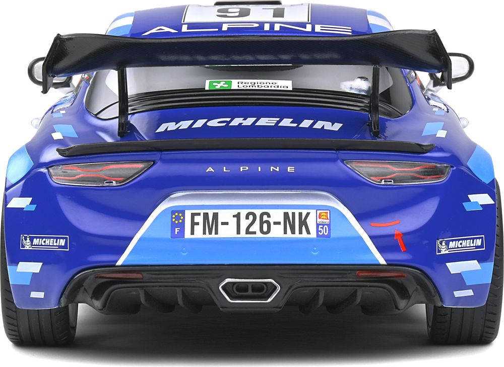 Alpine A100 Rally 2020 Rally Monza #91 - John Ayrey Die Casts