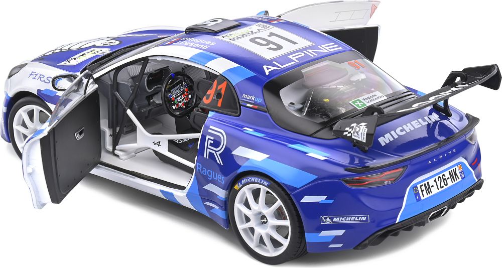 Alpine A100 Rally 2020 Rally Monza #91 - John Ayrey Die Casts