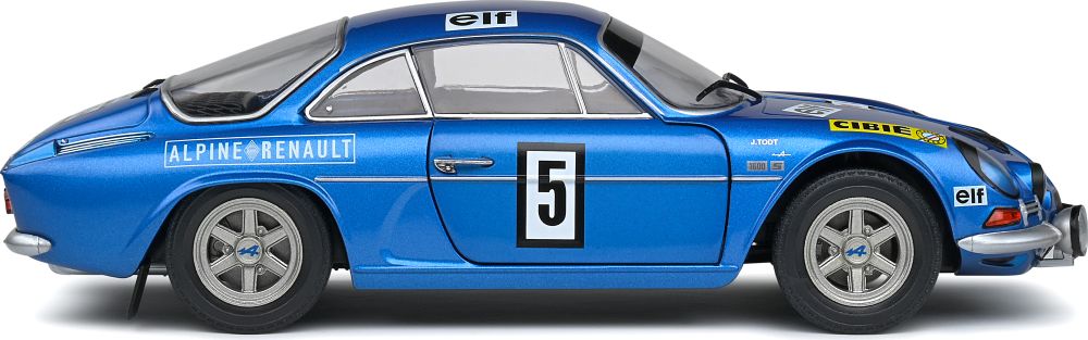 Alpine A110 1600S Olympia Rally 1972 Nicolas/Todt - John Ayrey Die Casts