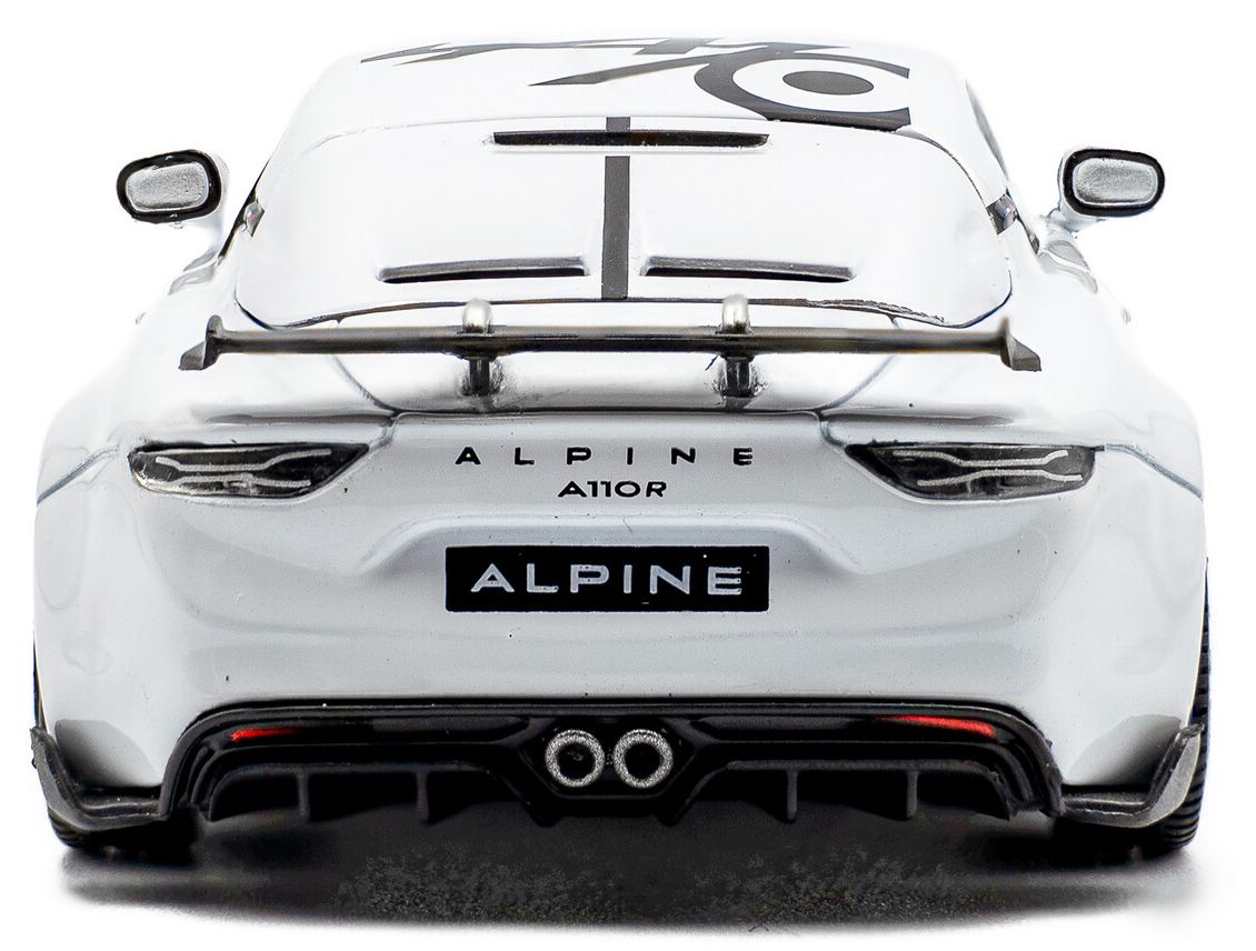 Alpine A110 Radicale 70 White 2024 - John Ayrey Die Casts