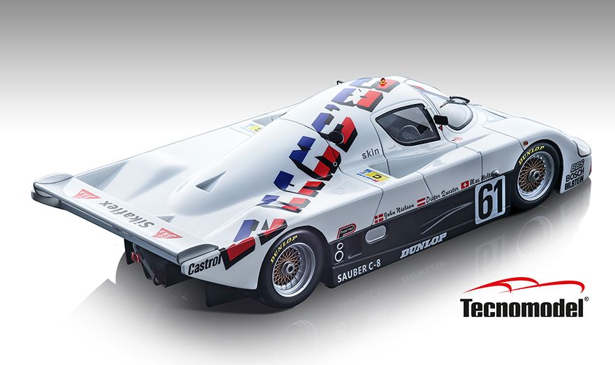 Sauber C8 1985 24H Le Mans #61 Dieter Quester/Max Welti/John Nielsen ...
