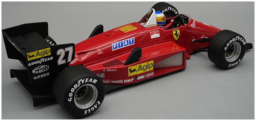 Ferrari 156-85 F1 Winner Canada GP 1985 #27 Michele Alboreto (w/Driver ...