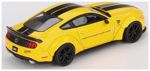 LB-Works Ford Mustang Triple Yellow (RHD) - John Ayrey Die Casts