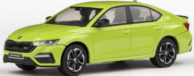 Skoda Octavia IV RS 2020 Mamba Green - John Ayrey Die Casts