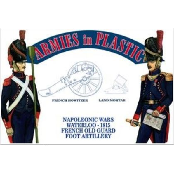Napoleonic Wars Waterloo 1815 French Old Guard Foot Artillery - John ...