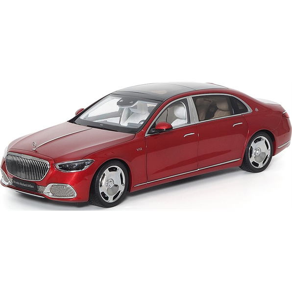 Mercedes Maybach S Class 2021 Patagonia Red - John Ayrey Die Casts