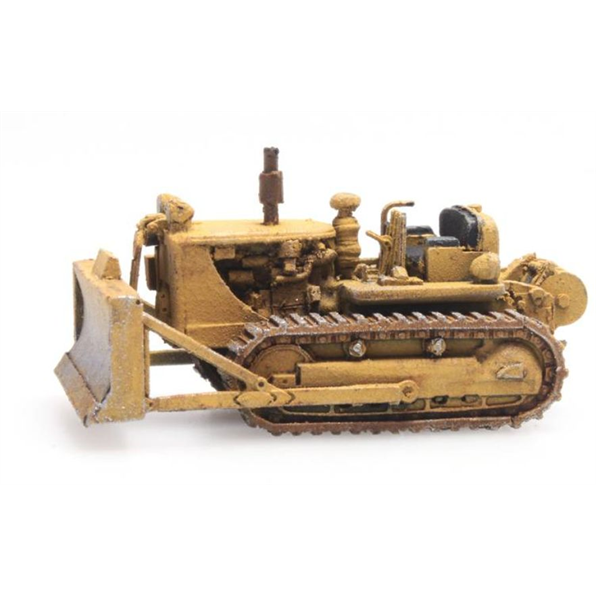 Bulldozer D7 Yellow 1:160 Ready-Made, Painted - John Ayrey Die Casts