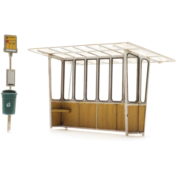 Bus shelter 'Eastern Netherlands' 1:87 Ready-Made, Painted - John Ayrey ...