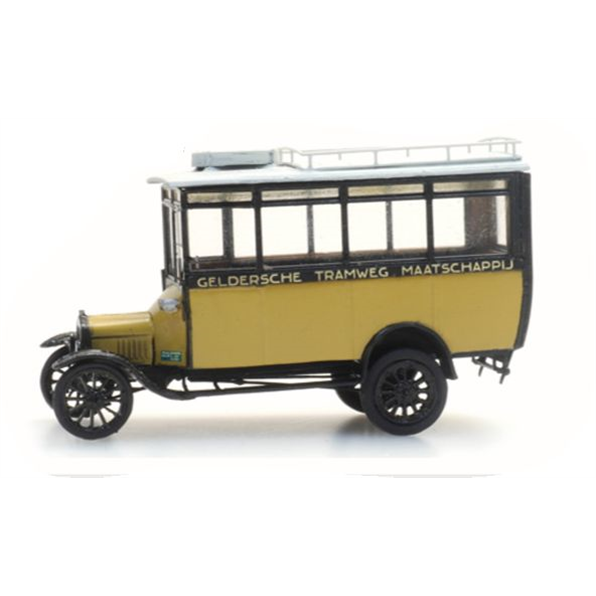 Ford TT BUS 'Gtw' 1:87 Ready-Made, Painted - John Ayrey Die Casts