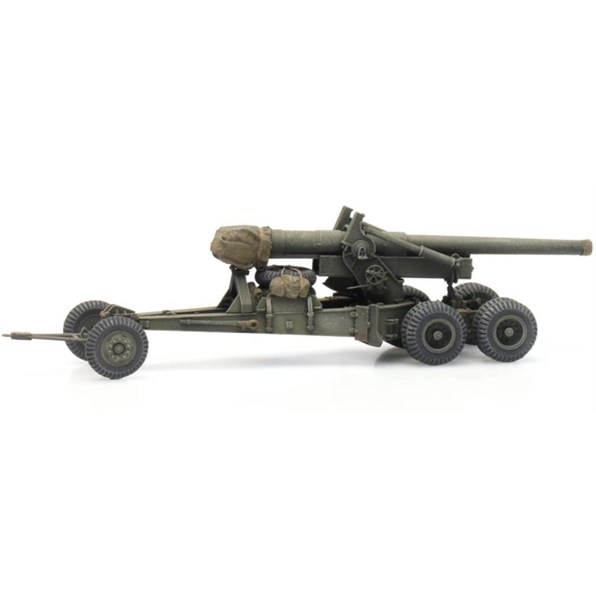 US 155MM Gun M1 Long Tom Transport Mode 1:87 Ready-Made, Painted - John ...