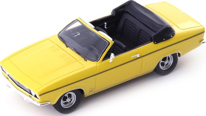 Opel Manta A Cabriolet Karmann Yellow - John Ayrey Die Casts