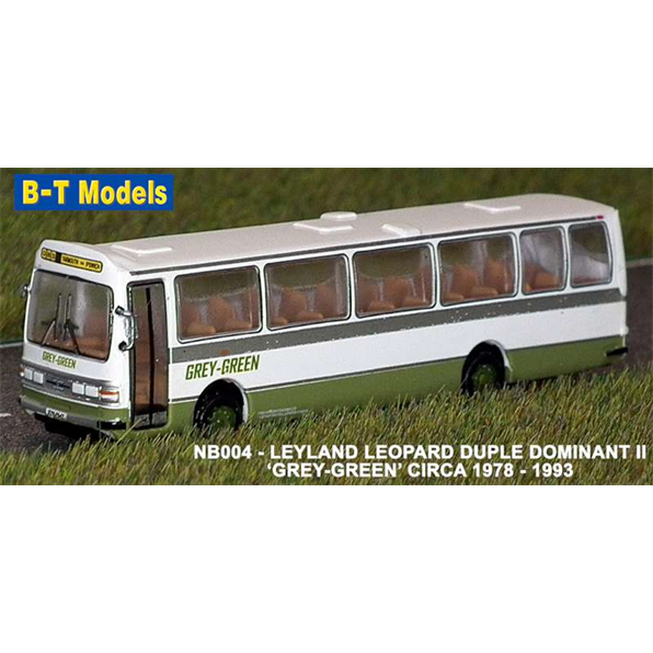 Duple Dominant II Coach - Grey Green - John Ayrey Die Casts