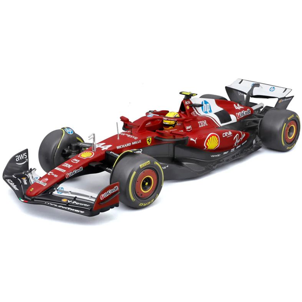 Ferrari F1 SF-25 Team Scuderia Ferrari #44 Lewis Hamilton - With Helmet ...