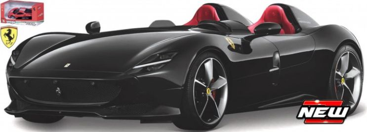 Ferrari Monza SP2 Black - John Ayrey Die Casts