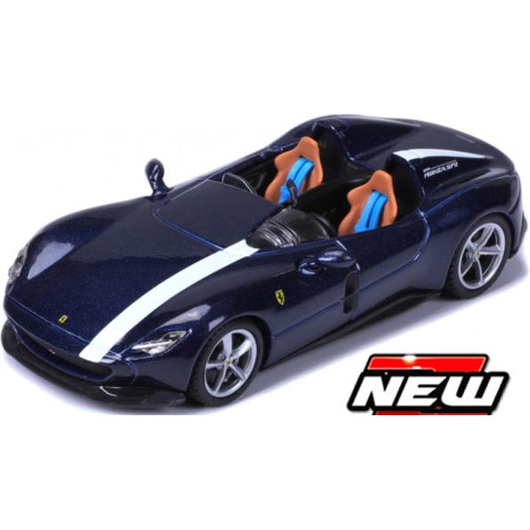 Ferrari Monza SP1 Convertible Dark Blue White Stripe - Limited Edition ...