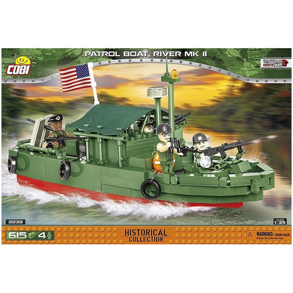 PBR 31 MK.II Vietnam War (615 pcs) - John Ayrey Die Casts