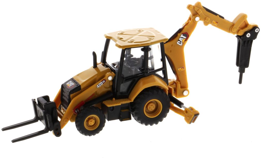 Cat 420 XE Backhoe Loader w/Tools - John Ayrey Die Casts