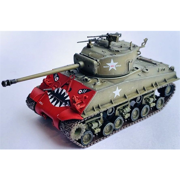 M4A3E8 Sherman 'Tiger Face' 89th Tank Battalion Han River Korea 1951 ...