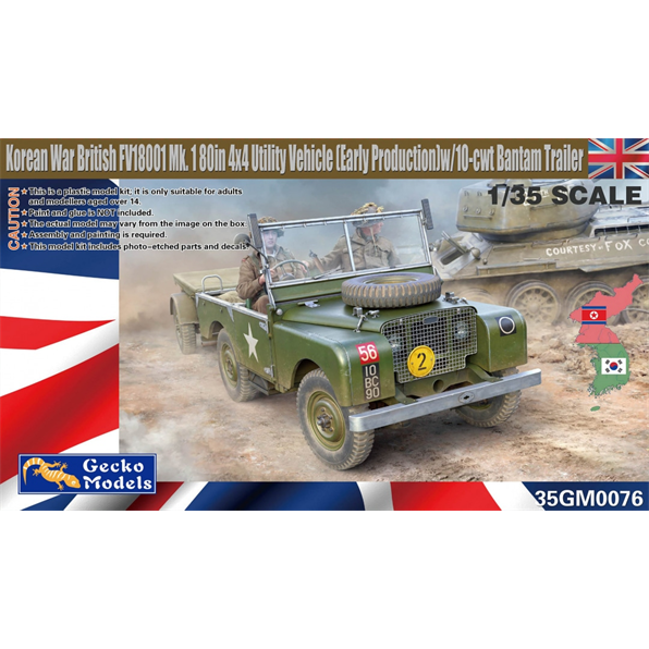 British FV18001 MK1 !UPDATED DESCRIPTION! 80inch wb with Bantam trailer ...