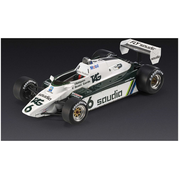 Williams FW 08 #6 Keke Rosberg 2nd Belgian GP Zolder 1982 - John Ayrey ...