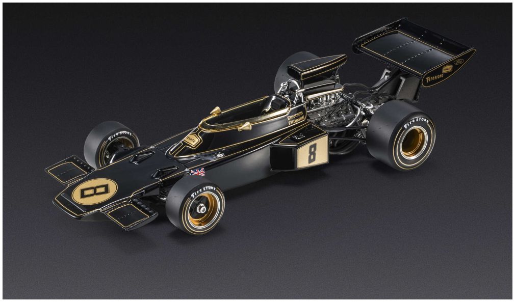Lotus 72D #8 Emerson Fittipaldi Winner British GP Brands Hatch 1972 ...