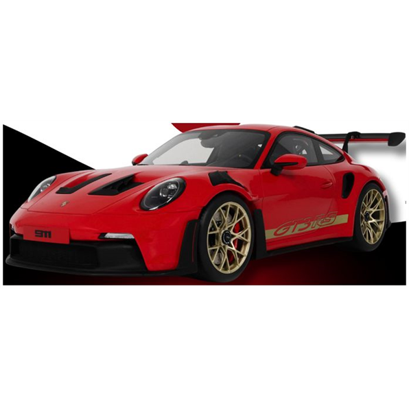 Porsche 911 [992] GT3 RS Guards Red 2021 - John Ayrey Die Casts
