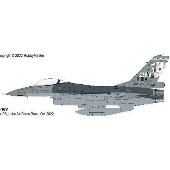 F-16V Fighting Falcon AF93-814 21st FS ROCAF 2022 - John Ayrey Die Casts