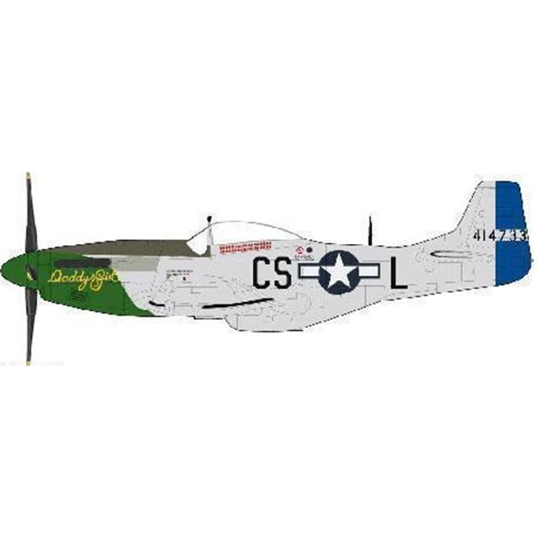 P-51D Mustang 'Daddy's Girl' Major Ray Wetmore 370th FS 359th FG ...