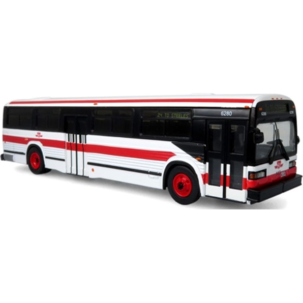 MCI Classic Transit Bus TTC Toronto Transit Commission 24 to Steeles ...