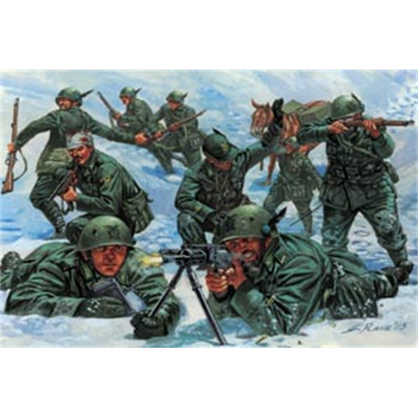 Italian Mountain Troops 'WW2' - John Ayrey Die Casts