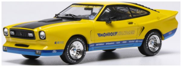 Ford Mustang II Monroe Handler Yellow 1978 - John Ayrey Die Casts