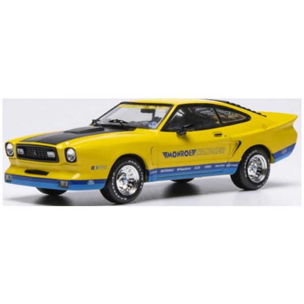Ford Mustang II Monroe Handler Yellow 1978 - John Ayrey Die Casts