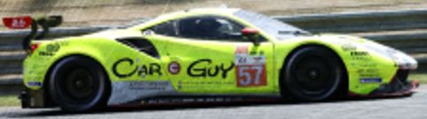Ferrari 488 GTE EVO #57 Kessel Racing 24H Le Mans 2022 Kimura ...