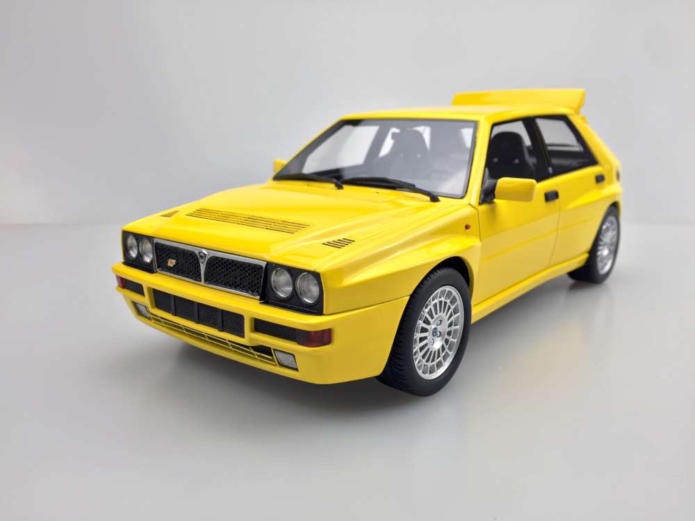 Lancia Delta Integrale Evolution, 1994 Yellow - John Ayrey Die Casts