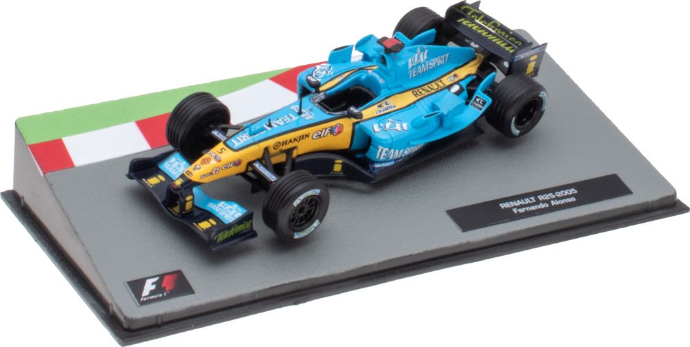 Renault R25 - 2005 Fernando Alonso F1 Collection - Cased - John Ayrey ...