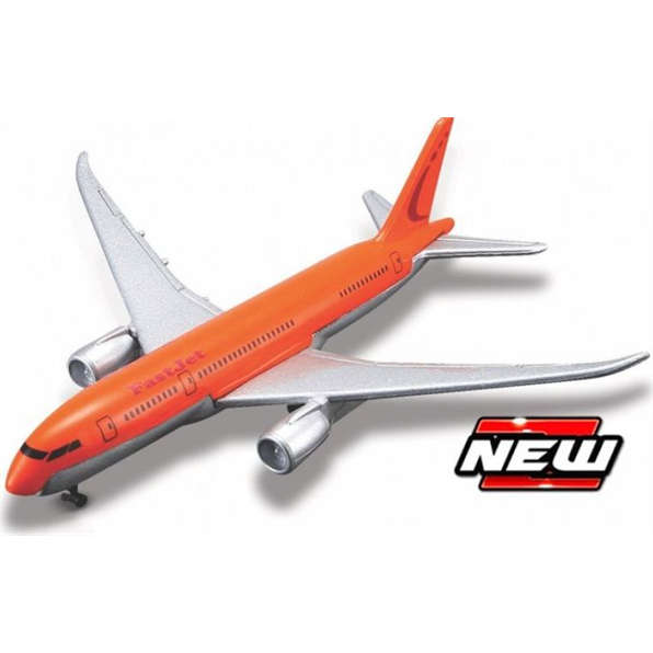 Boeing 787-8 Dreamliner Orange/Silver FastJet Livery - John Ayrey Die Casts