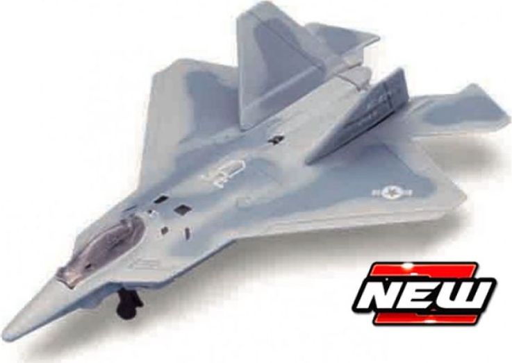 Lockheed Martin F-22 Raptor Grey Blue Camo - John Ayrey Die Casts