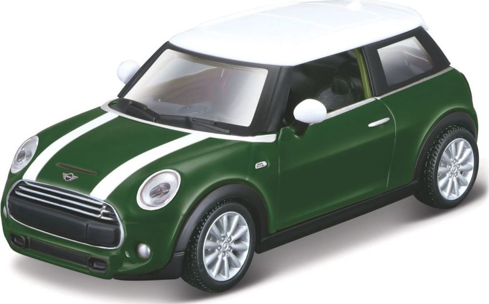 Mini Cooper 'Pull-Back' Green - John Ayrey Die Casts