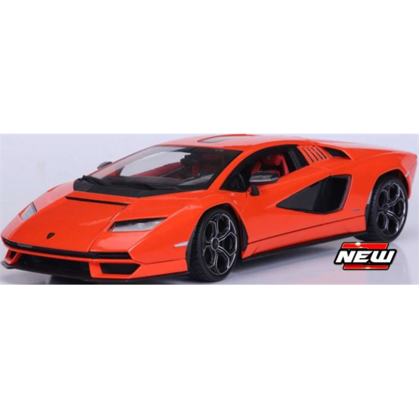 Lamborghini Countach LPI 800-4 Orange - John Ayrey Die Casts