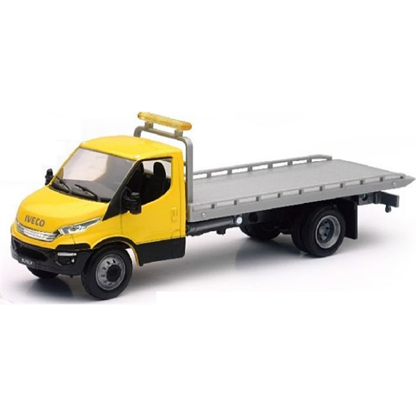 Iveco Daily Car Recovery Van Yellow Cab - John Ayrey Die Casts