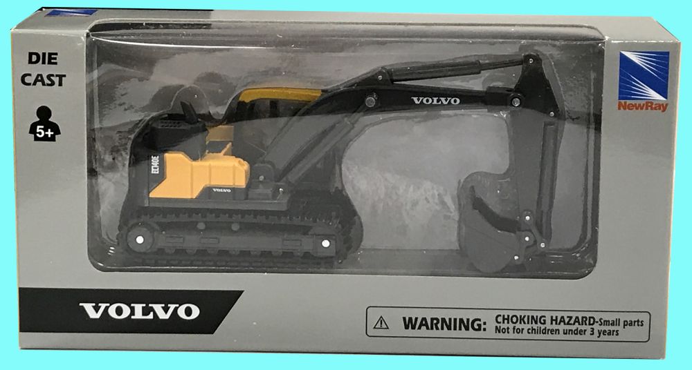Volvo EC140E Backhoe Excavator - John Ayrey Die Casts
