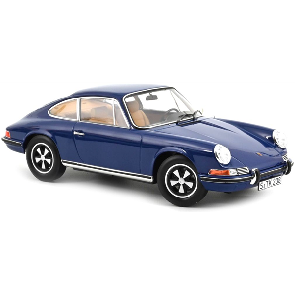 Porsche 911 S 1969 Blue - John Ayrey Die Casts